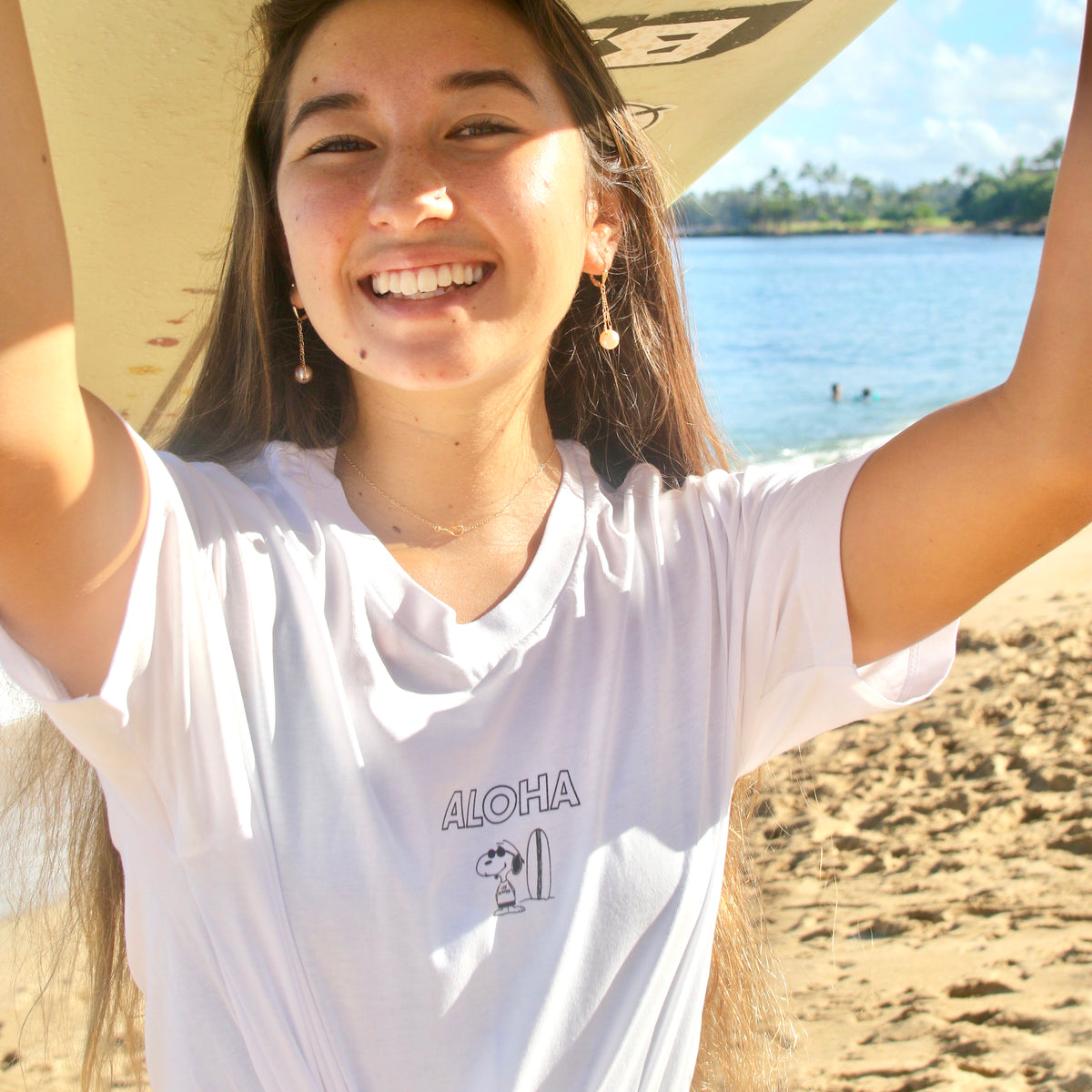 OS ALOHA SNOOPY TEE – SNOOPY'S SURF SHOP