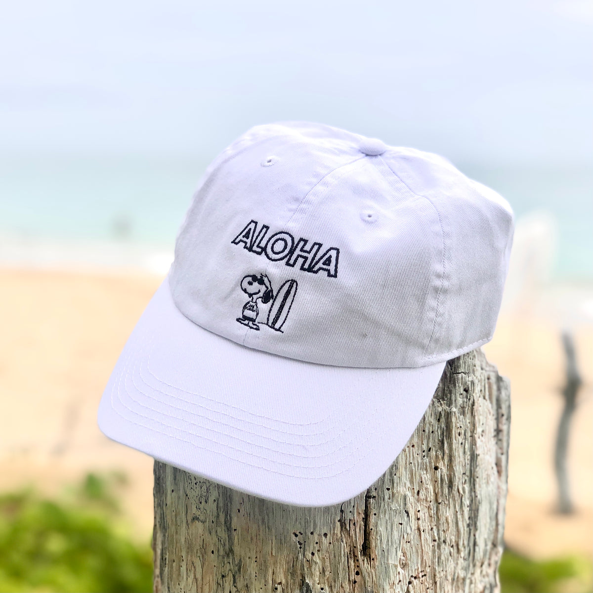 OS ALOHA SNOOPY CAP – SNOOPY'S SURF SHOP